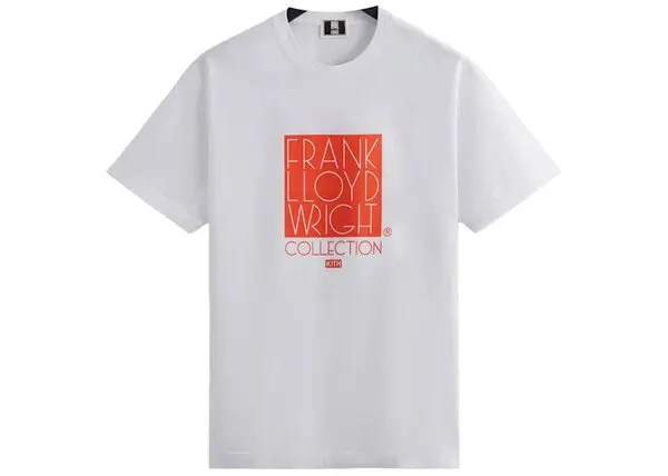 Kith Frank Lloyd Wright Foundation Logo Tee Shirt - White