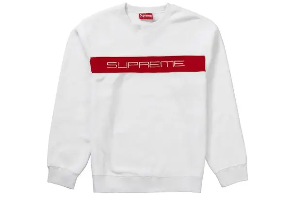 Supreme Crewneck Sweatshirt - White