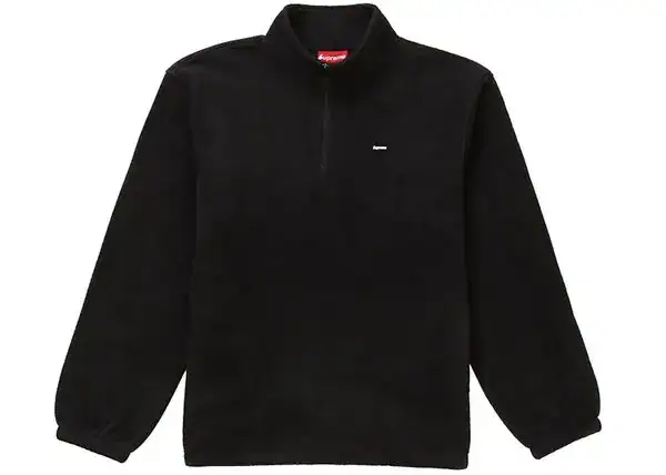 トップス Supreme Polartec Half Zip Pullover Supreme Polartec Half Zip Pullover - Black | Editorialist