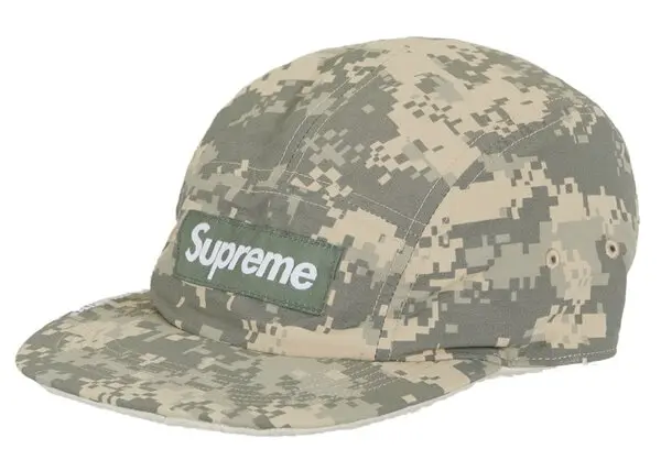 Supreme Polartec Shearling Reversible Camp Cap