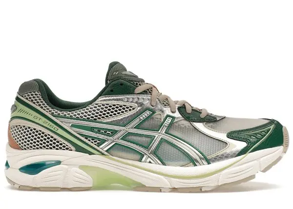 Asics Gt-2160 Above The Cloudsin Sneakers - Cream/shamrock Green