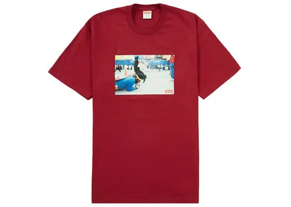 Supreme Pope.l Training Crawl Tee Shirt - Red