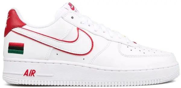 Nike Force 1 Low Bhm Sneakers - White/university Red