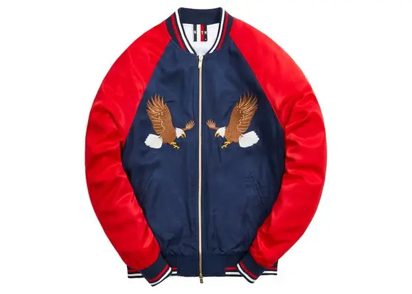 Kith For Team Usa Souvenir Jacket - Navy Blue