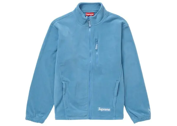 Supreme Polartec Zip Jacket - Dusty Teal