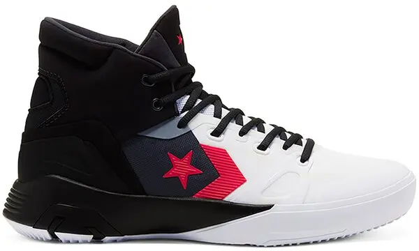 CONVERSE G4 High-top Sneakers - Black/white/solar Red