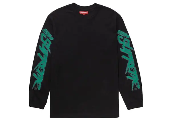 Supreme Racing Intarsia Long Sleeve Top - Black