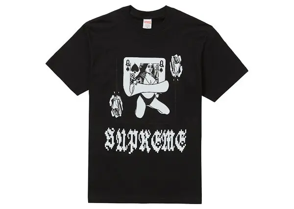 Supreme Queen Tee Shirt - Black