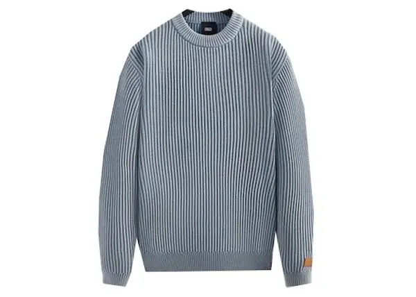 Kith Garment Dyed Meyer Knit Crewneck Sweatshirt - Woven