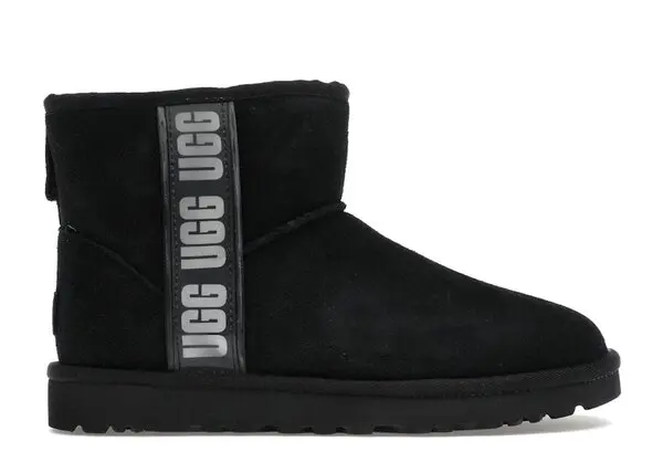 UGG Classic Mini Ii Boot Side Logo - Black