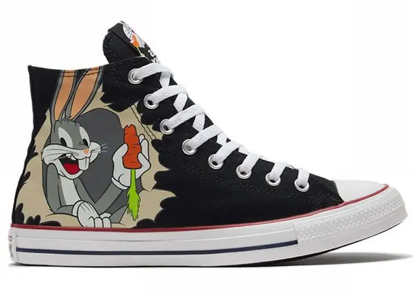 CONVERSE Chuck Taylor All Star Hi Bugs Bunny 80th Anniversary - Black/multi/white