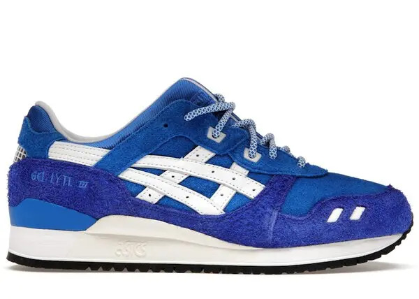 Asics Gel Lyte Iii '07 Remastered Kith Marvel X-men Beast Sneakers - Blue/white