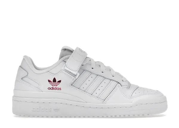 Adidas Forum Low Sneakers - Cloud White/shock Pink