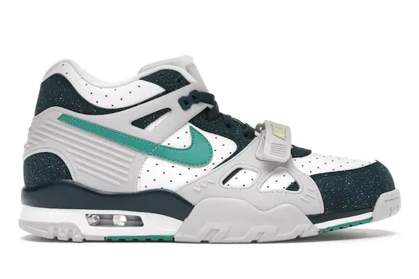 Nike Air Trainer 3 Sneakers - White/midnight Turquoise/vast Grey