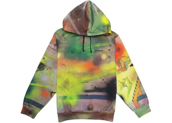 Supreme Rammellzee Hooded Sweatshirt - Multicolor