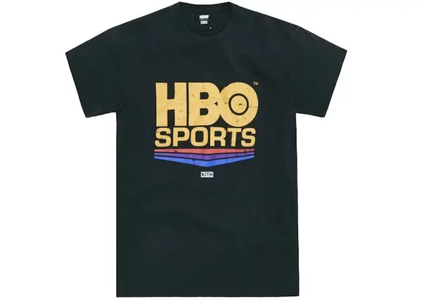 Kith Hbo Sports Vintage Tee Shirt - Black