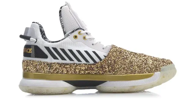 LI-NING Way Of Wade One Last Dance Homein Sneakers - White/gold