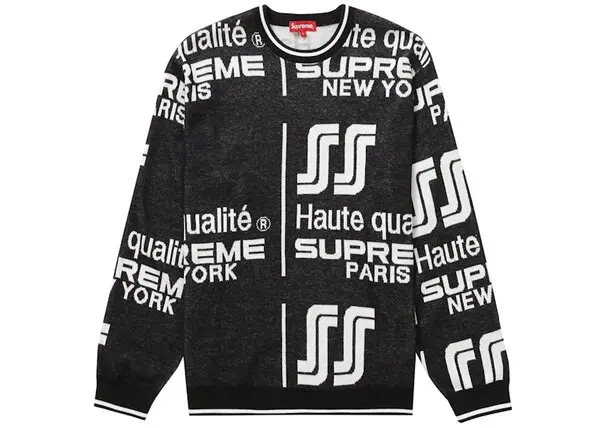 Supreme Qualite Sweater - Black