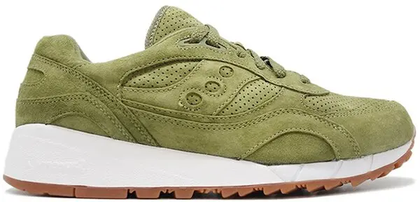 Saucony Shadow 6000 Suede - Olive/white