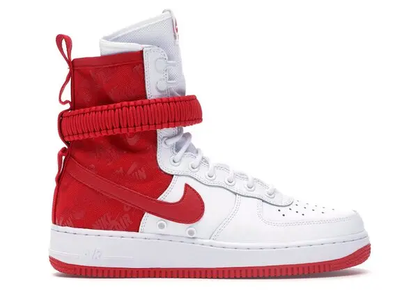 Nike Sf Air Force 1 High - White/university Red