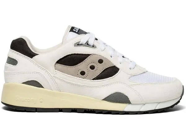Saucony Shadow 6000 Sneakers - White/black/grey