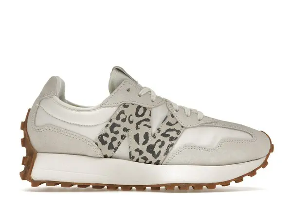 NEW BALANCE 327 Sneakers - Sea Salt/leopard Pantera/gum