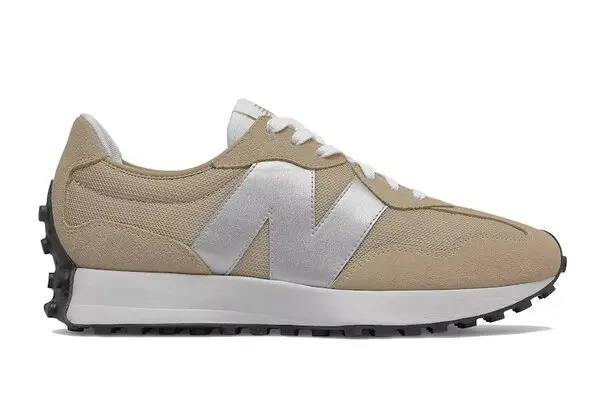 NEW BALANCE 327 Lace-up Sneakers - Incense/metallic Silver