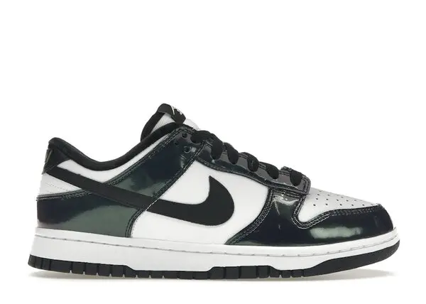 Nike Dunk Low Se Just Do It Iridescent Sneakers - Black