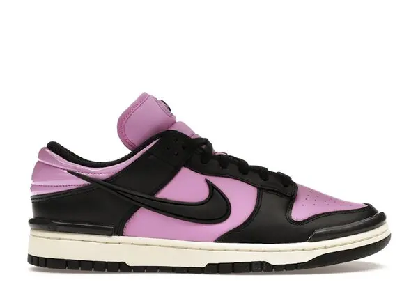 Nike Dunk Low Twist Sneakers - Rush Fuchsia/black/coconut Milk