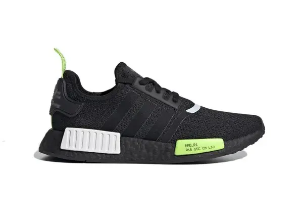 Adidas Nmd_r1 Sneakers - Core Black/signal Green/cloud White