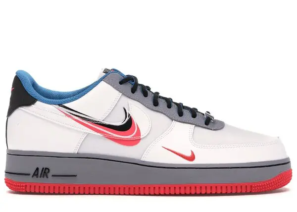 Nike Air Force 1 Low Time Capsule Pack - White/cement Grey/imperial Blue