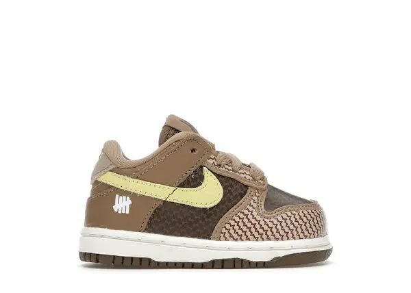 Nike Dunk Low Undefeated Dunk Vs. Af1 Pack Sneakers - Canteen/lemon Frost/palomino