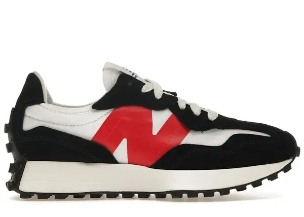 NEW BALANCE 327 Sneaker - White/black/true Red