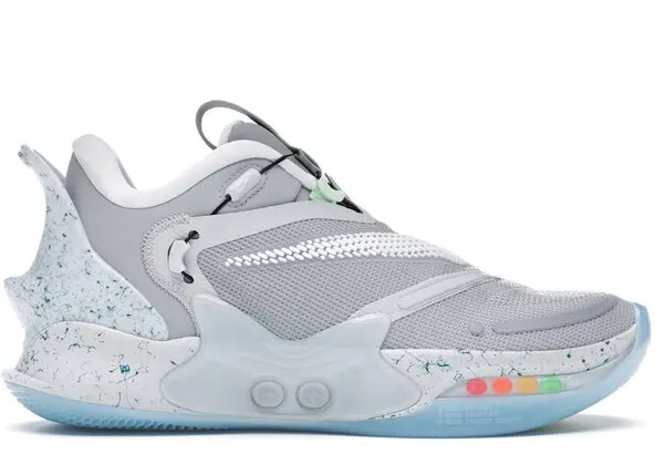 Nike Adapt Bb 2.0 Mag - Wolf Grey/white/light Aqua