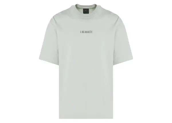 JORDAN 365 X A Ma Maniére Essentials Short Sleeve Tee Shirt - Sage