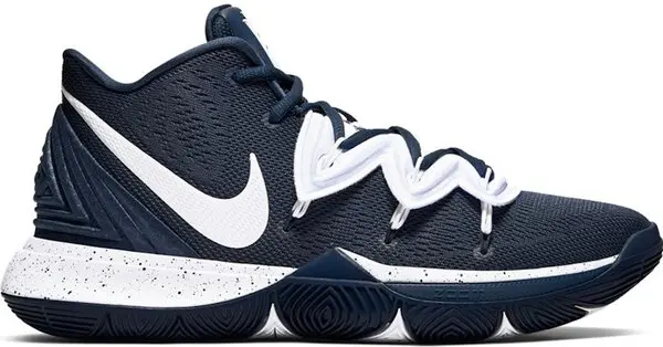 Nike Kyrie 5 Teamin Sneakers - Midnight Navy Blue/white