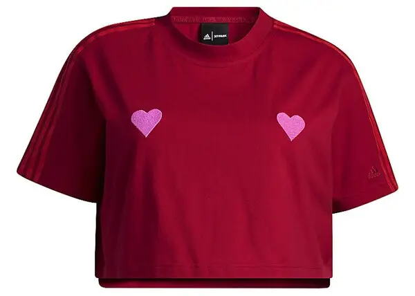 Adidas Ivy Park Graphic Crop Tee