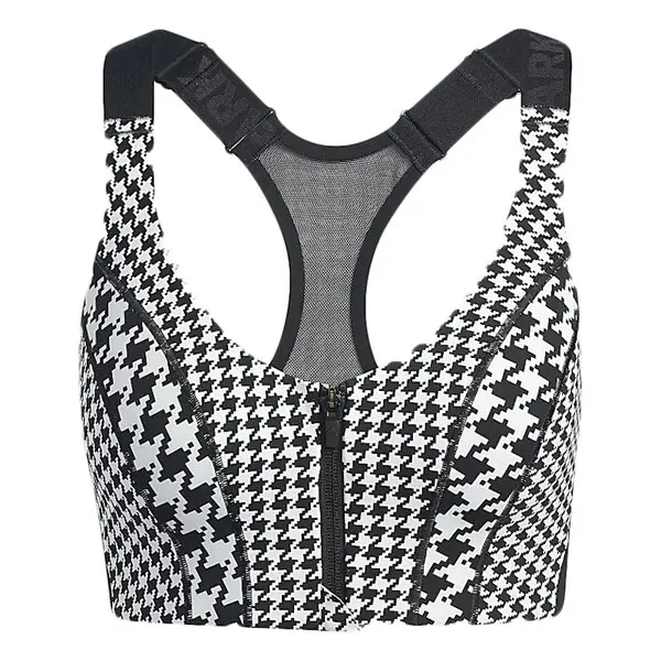 Adidas Ivy Park Halls Of Ivy Allover Print Zip Bra 2.0