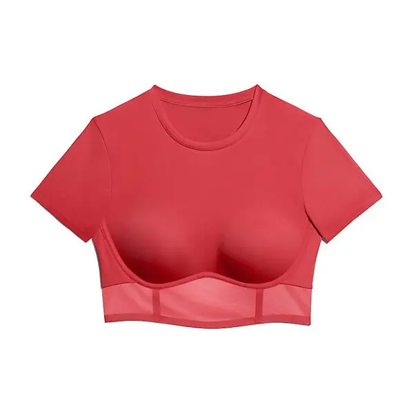 Adidas Ivy Park Corset Crop Top - Real Coral