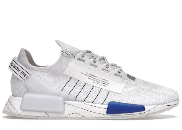 Adidas Nmd R1 V2 Sneakers - Cloud White/core Black/bold Blue