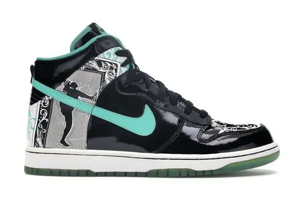 Nike Dunk High Collection Royale Dontrelle Willis - Black/white/azzure