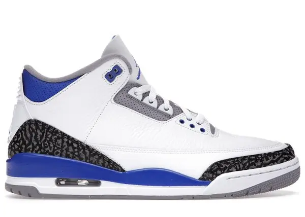 JORDAN 3 Retro Racer Blue - White/black/cement Grey