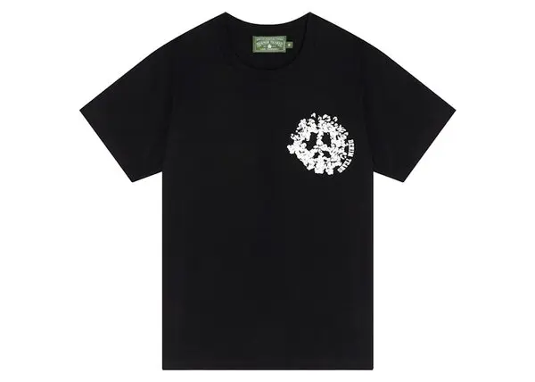 DENIM TEARS Denim University Tee Shirt - Black