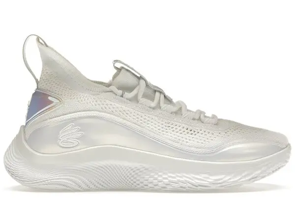 Under Armour Curry Flow Wishin Sneakers - White/iridescent