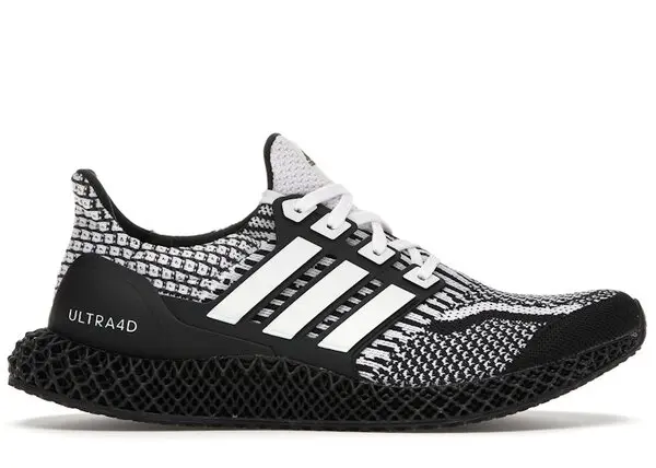 Adidas Ultra 4d Sneakers - Core Black/cloud Whire/carbon