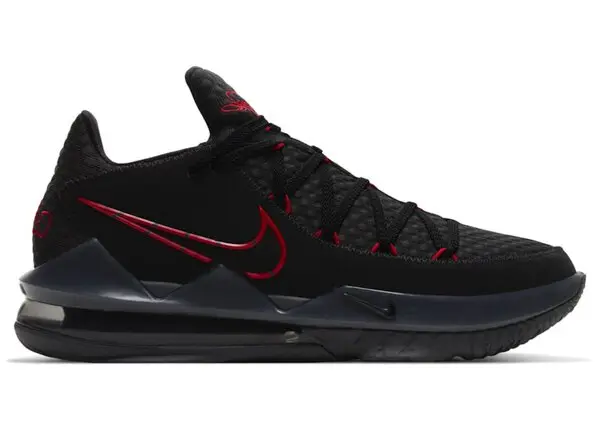Nike Lebron 17 Low B Sneakers - Black/red