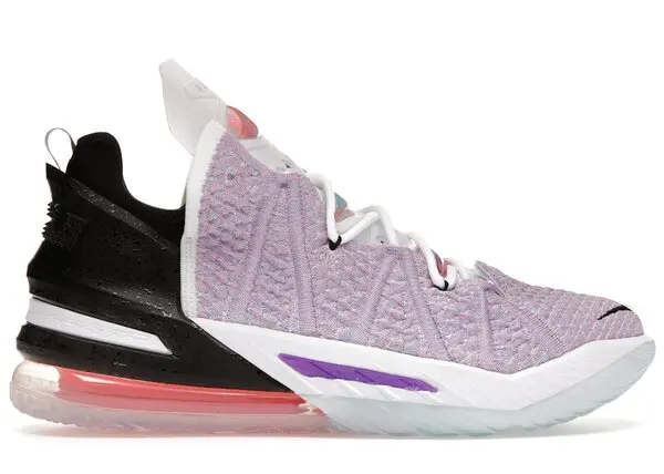 Nike Lebron 18 Graffiti Sneakers - Multi/color/black
