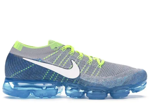 Nike Air Vapormax Sneakers - Wolf Grey/white/chlorine Blue