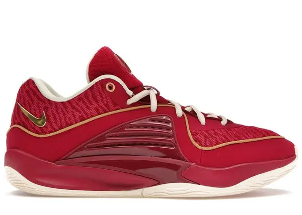 Nike Kd Ny Vs. Ny Sneakers - Team Red/gold