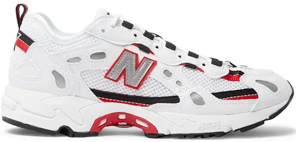 NEW BALANCE 827 Abzorb Og Sneakers - White/red/black